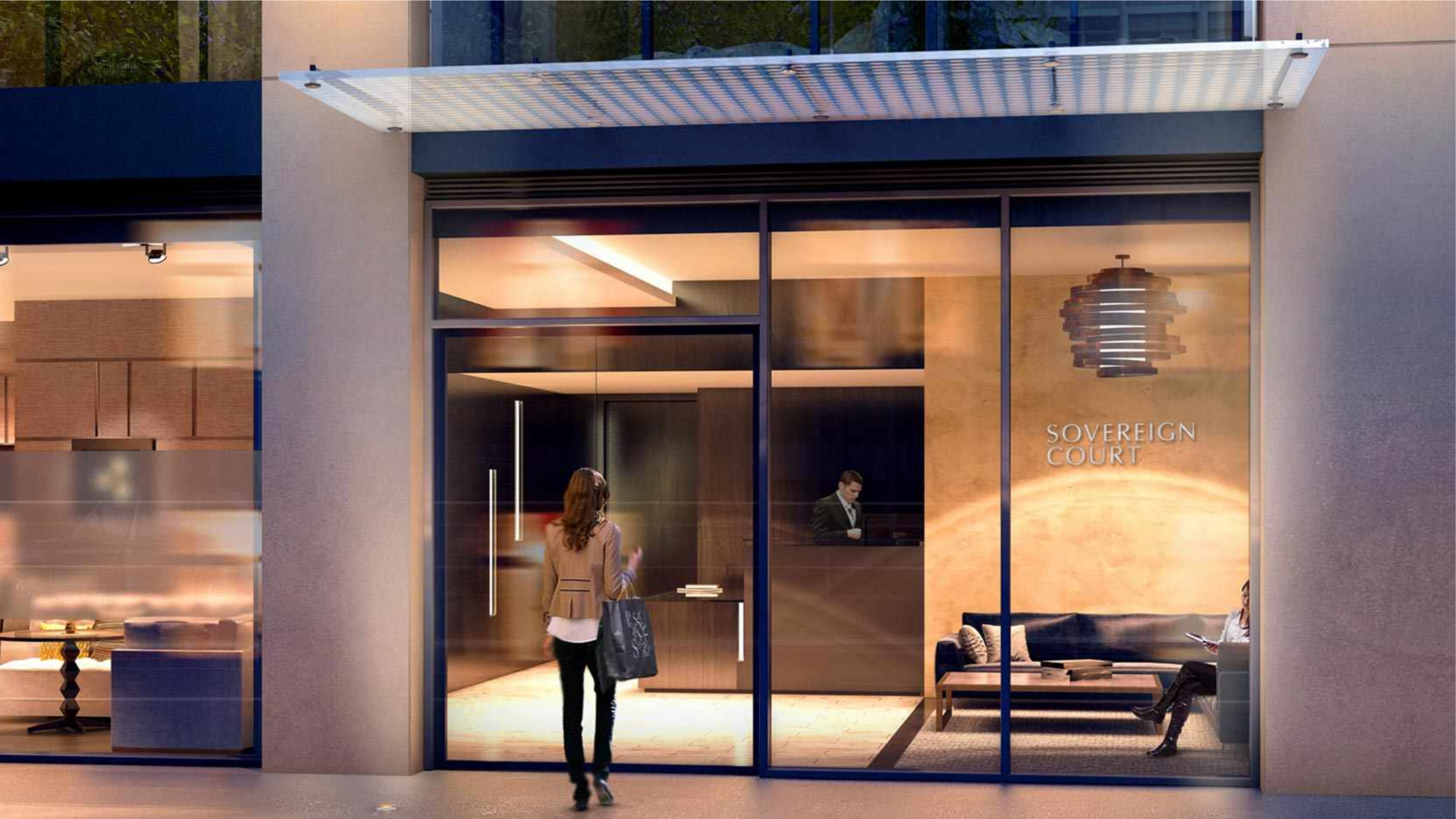 Sovereign Court in London is a mixed-use development with penthouses ...